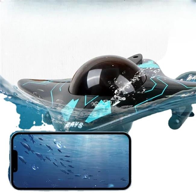 UNO1RC NM62064 RC Boat Submarine with Camera Underwater Remote Control ...