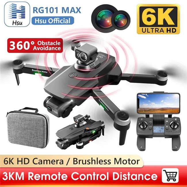 UNO1RC NM62176 Max Drone 4K Professional 5G Wi-Fi GPS 6K HD Camera ...