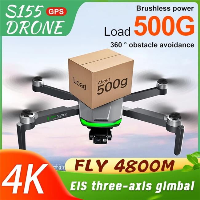 UNO1RC NM62399 GPS Professional Drone 5000M 360 Deg Obstacle Avoidance ...