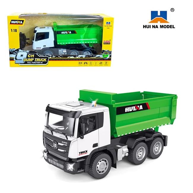 UNO1RC NM61087 Nine-Channel 1-18 1556 Loader Tractor RC Dump Truck ...