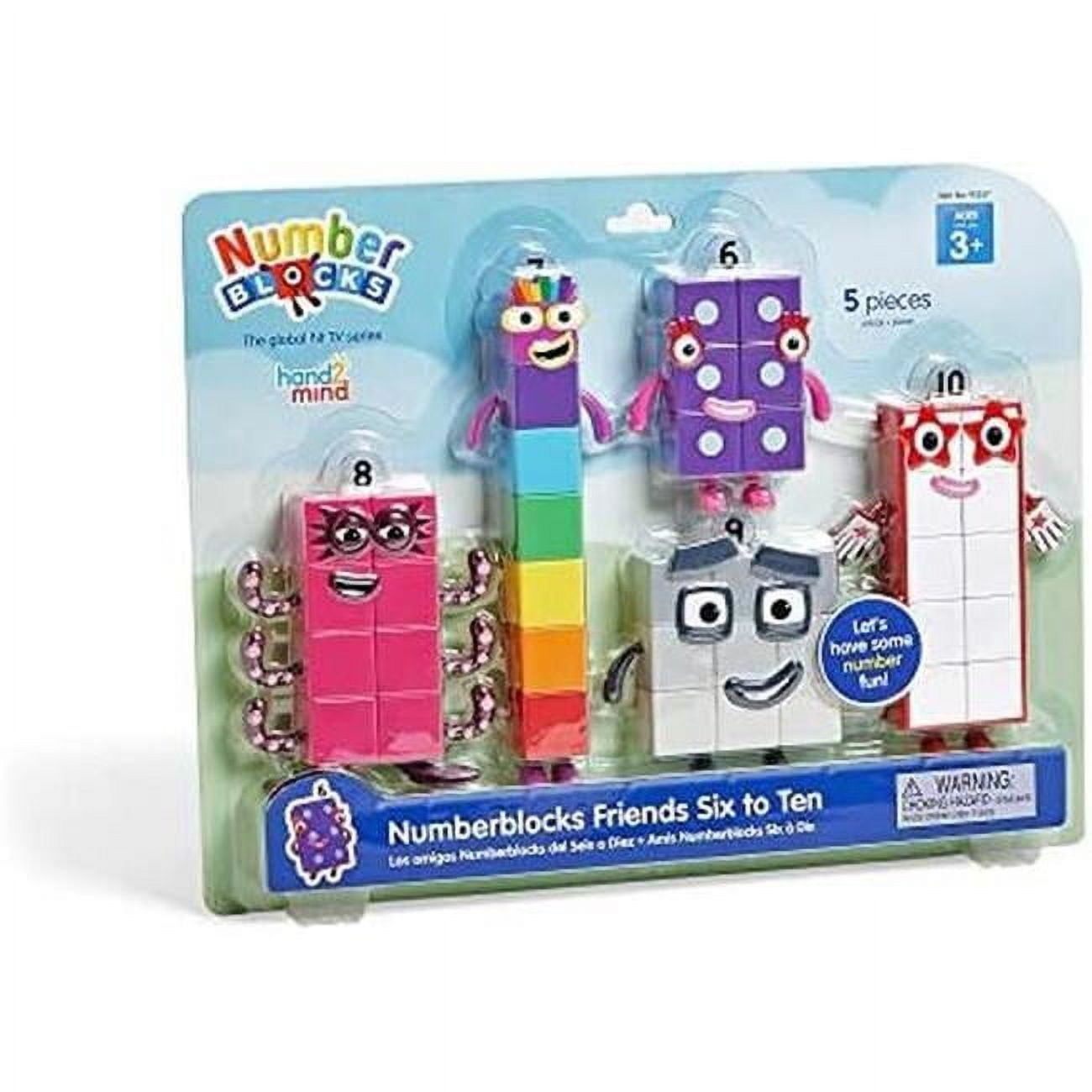 UNO1RC Numberblocks Friends Six to Ten, Toy Figures Collectibles ...