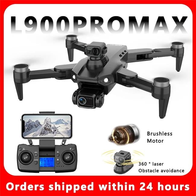 UNO1RC NM61342 Pro Max Drone with Camera GPS Positioning 4K Dual HD Camera 5G Wi-Fi FPV 360 Deg ...