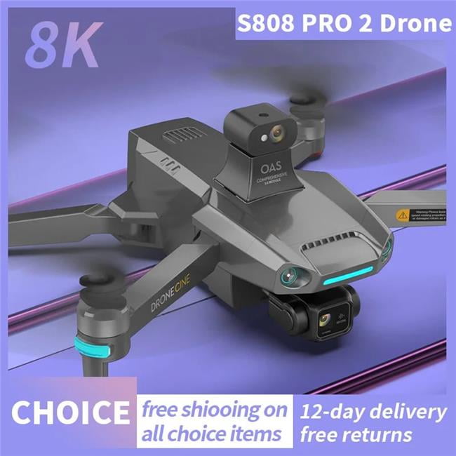 UNO1RC Pro2 Drone 5G GPS Trajectory Flight Professional 8K Dual Camera 3-Axis Anti-Shake Gimbal ...