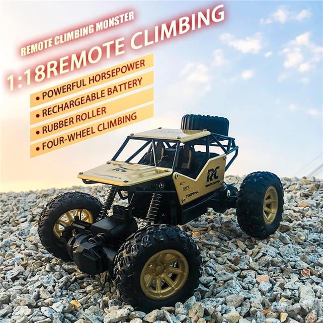 UNO1RC NM58482 RC Car Alloy Climbing Mountain Monster Radio Remote ...