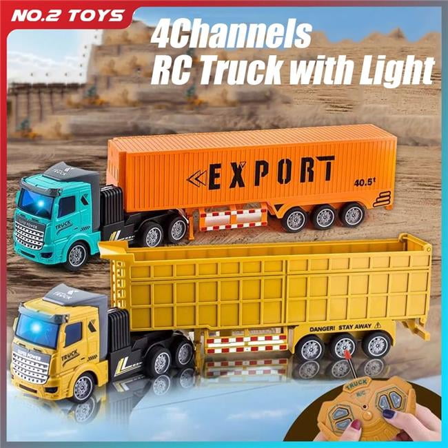 UNO1RC NM58310 RC Container Truck Toy Kids Wireless Remote Control ...