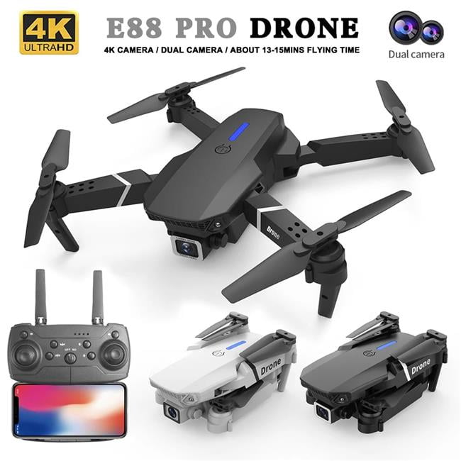 UNO1RC RC Drone 4K Dual HD Camera Professional Aerial Photography Drone ...