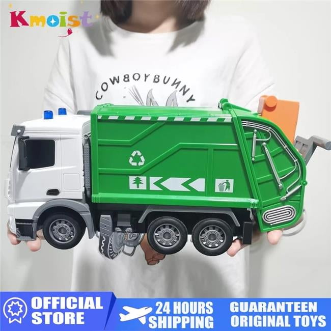 UNO1RC NM59265 RC Garbage Truck Toy with Lights 1-24 Scale Radio ...