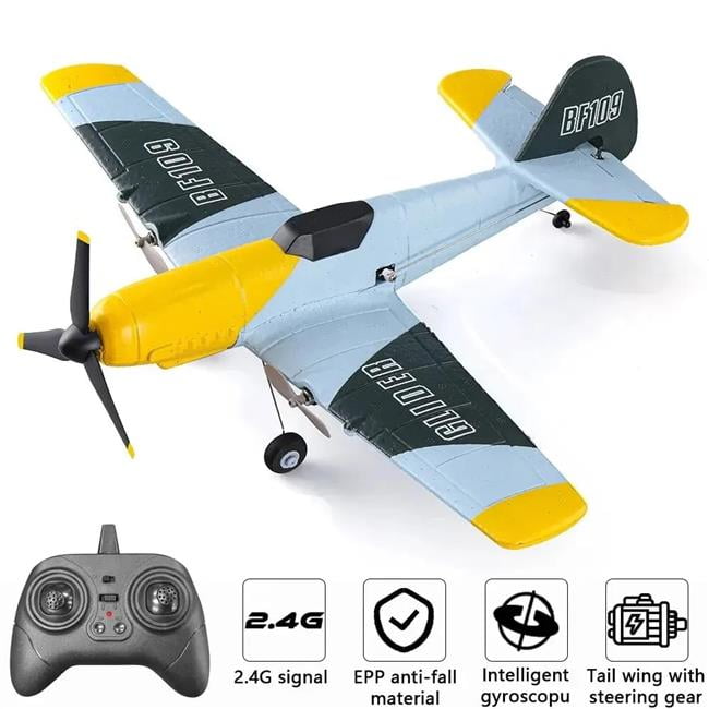 UNO1RC NM60130 RC Plane 2.4G 3CH EPP Foam Remote Control Fighter Fixed ...