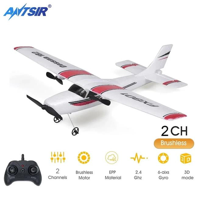 UNO1RC NM58268 RC Plane EPP Foam 2.4G 2-Channel RTF Remote Control ...