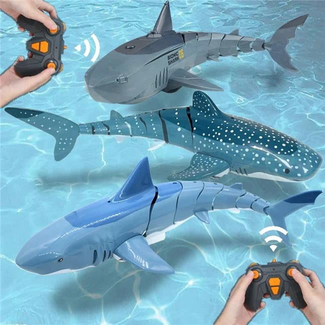 UNO1RC NM58676 RC Shark Toy Remote Control Animals Robots Bath Tub Pool ...