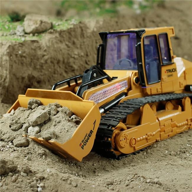 UNO1RC Rc Bulldozer Dump Trucks Excavator Toy Engineering Vehicle Alloy ...