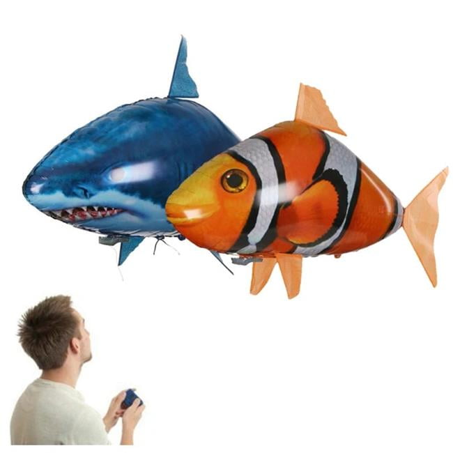 UNO1RC NM58719 Remote Control Shark Toys Air Swimming RC Animal Radio ...