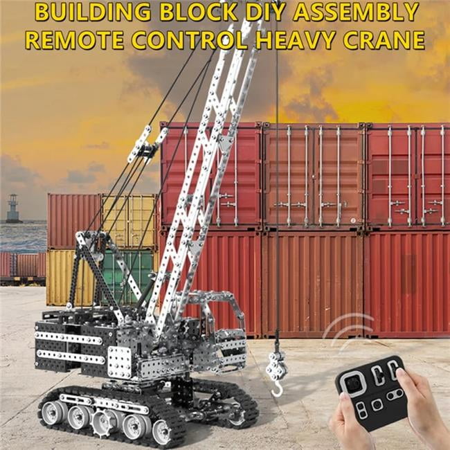 UNO1RC NM61955 Stainless Steel Metal Liftable Remote Control Crawler ...