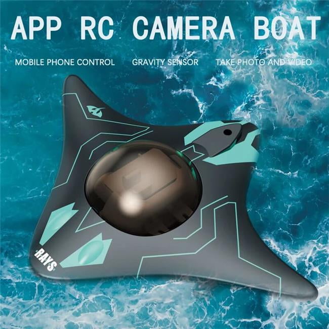 UNO1RC NM58579 Wi-Fi Real-Time Transmission RC Submarines with Camera ...