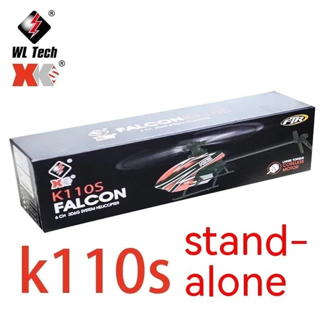 UNO1RC NM62032 Wltoys XK K110s RC Helicopter 6 Channel 3D 6G System Brushless Motor 2.4G RTF ...