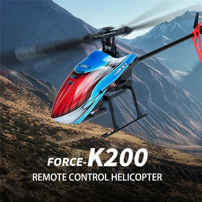 UNO1RC NM61229 XK K200 RC Helicopter 4CH 2.4G Remote Control Plane ...