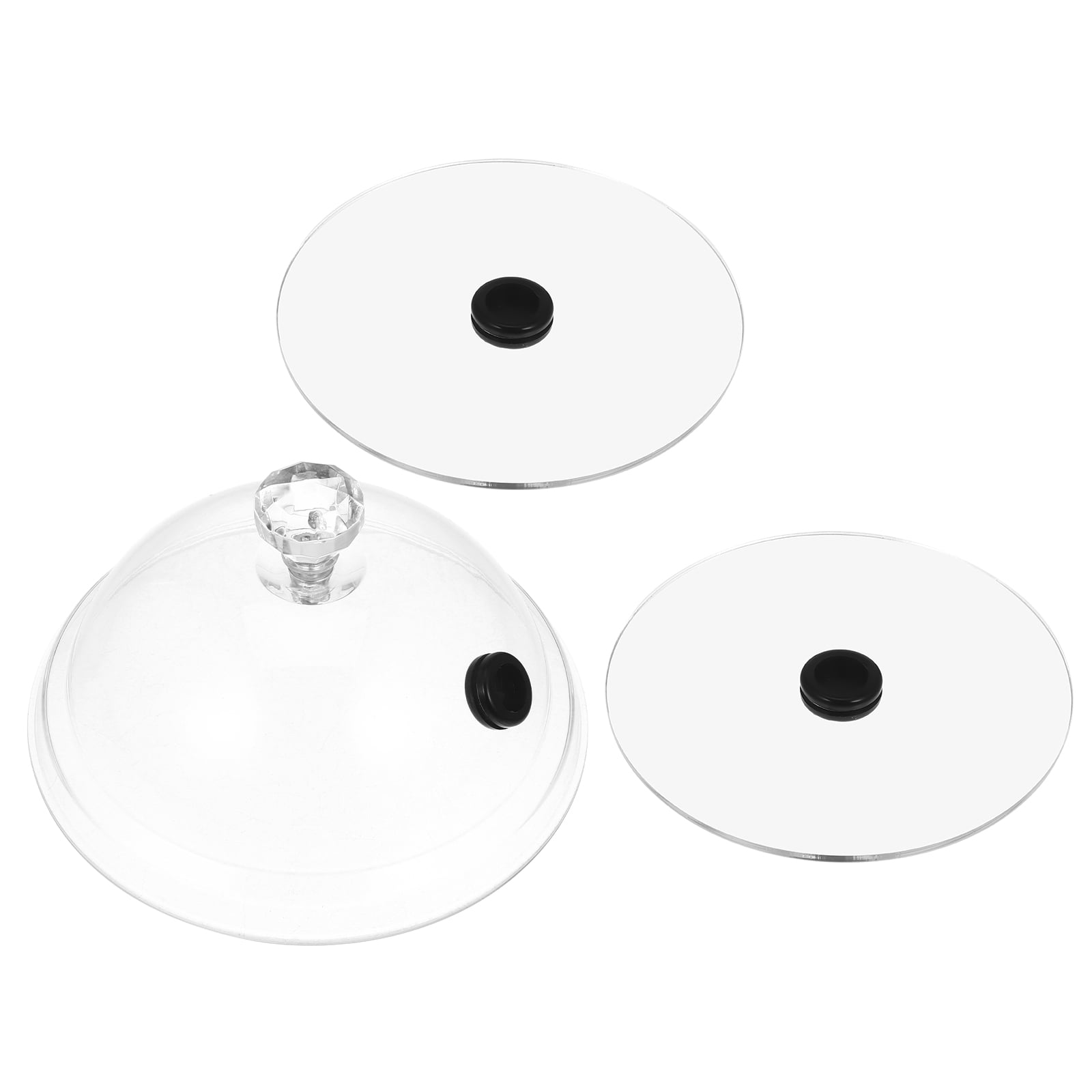 UNOMOR 1 Set Cocktail Infuser Lid Acrylic Smoking Dome Cover Adults ...