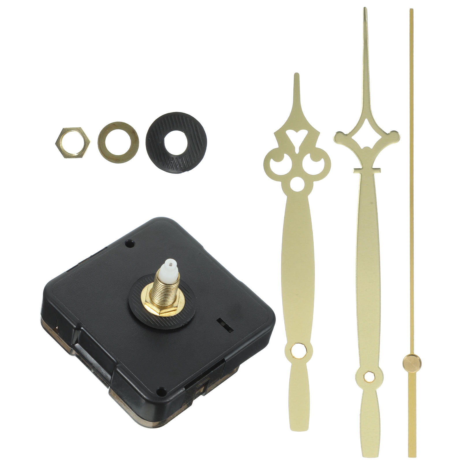 UNOMOR 1 Set Diy Clock Mechanism Kit Long Shaft Movement With Clock ...