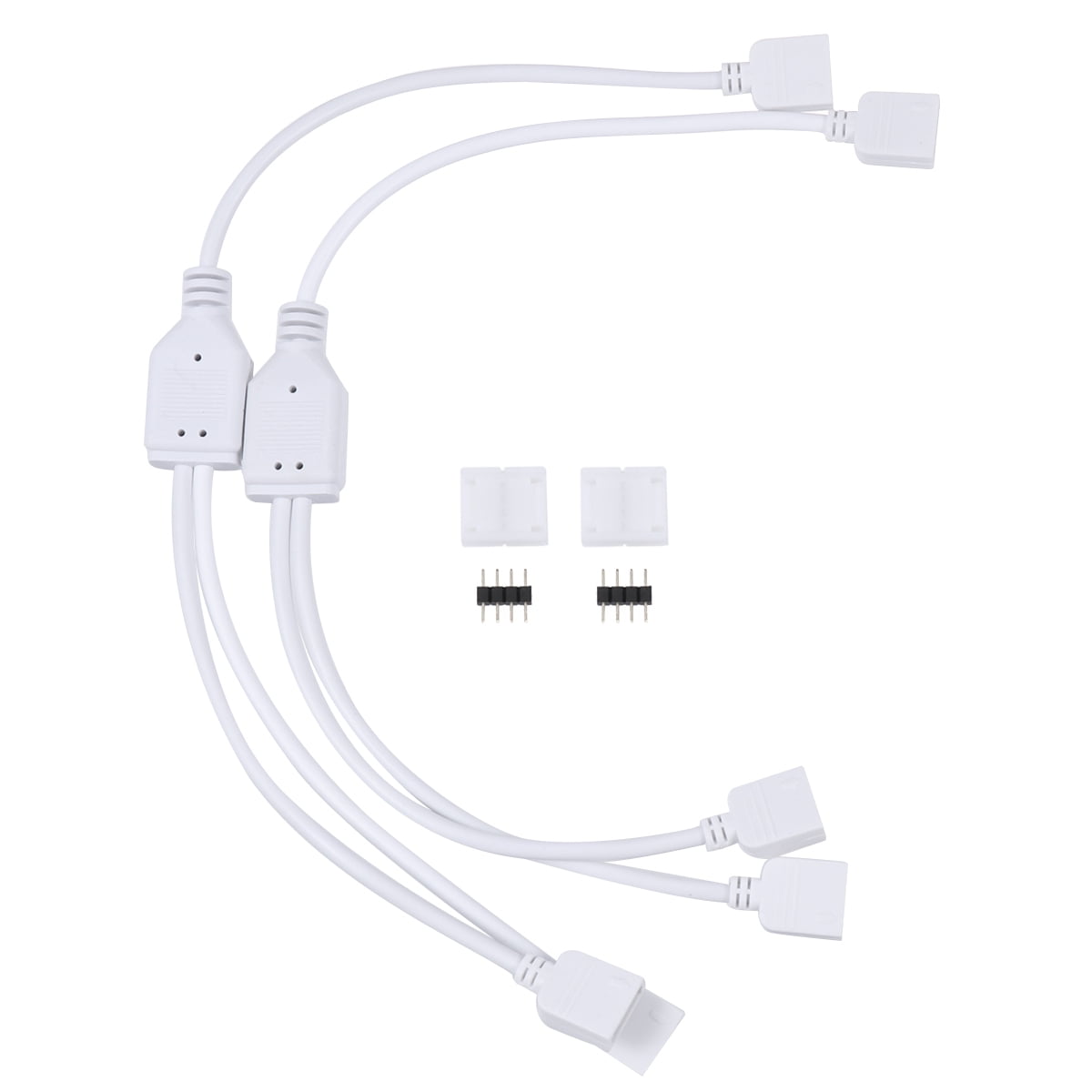 UNOMOR 1 Set LED Rope Light Connectors PVC Assorted Color for ...