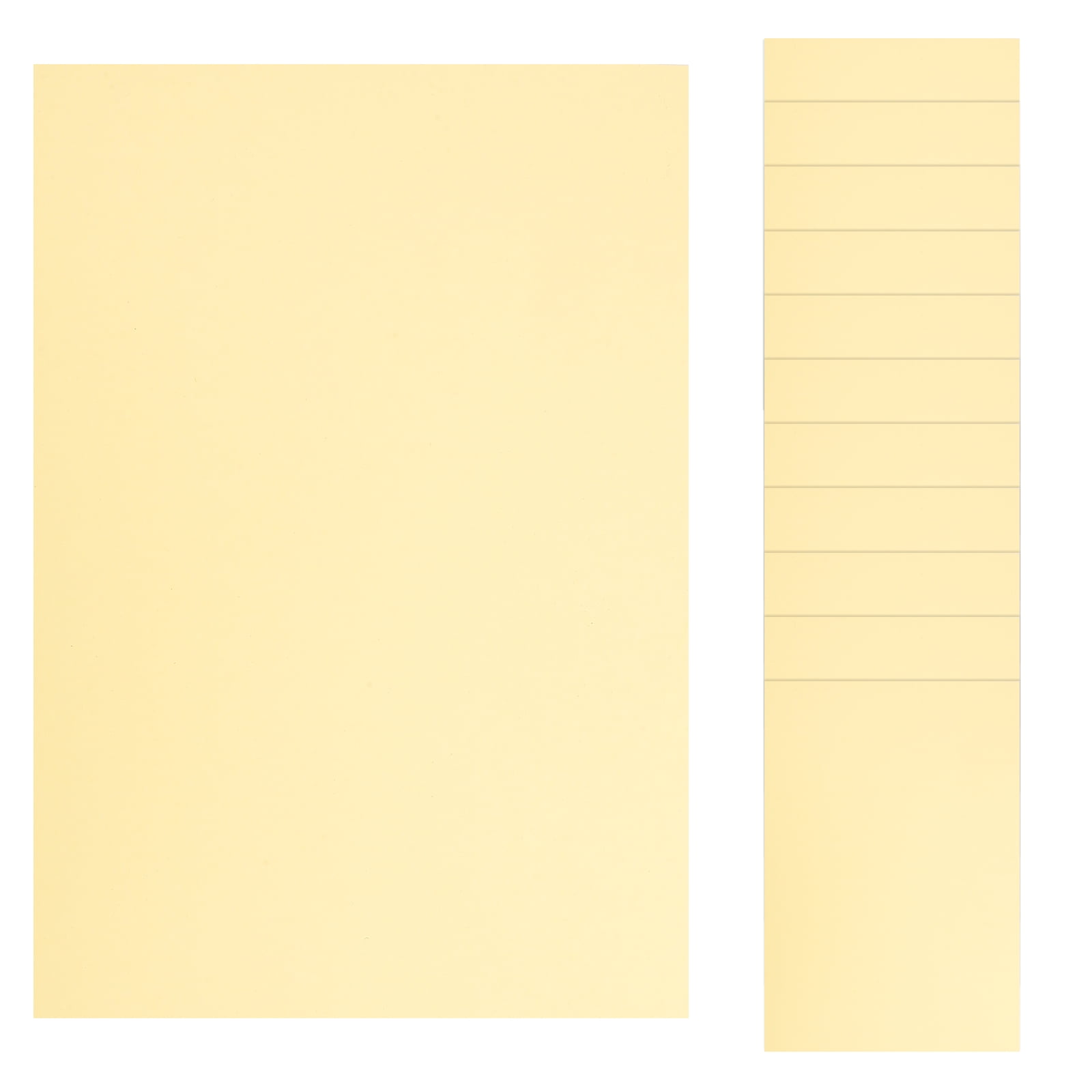 UNOMOR 100pcs Transparent Sticker Paper Printer Paper High Adhesion for ...
