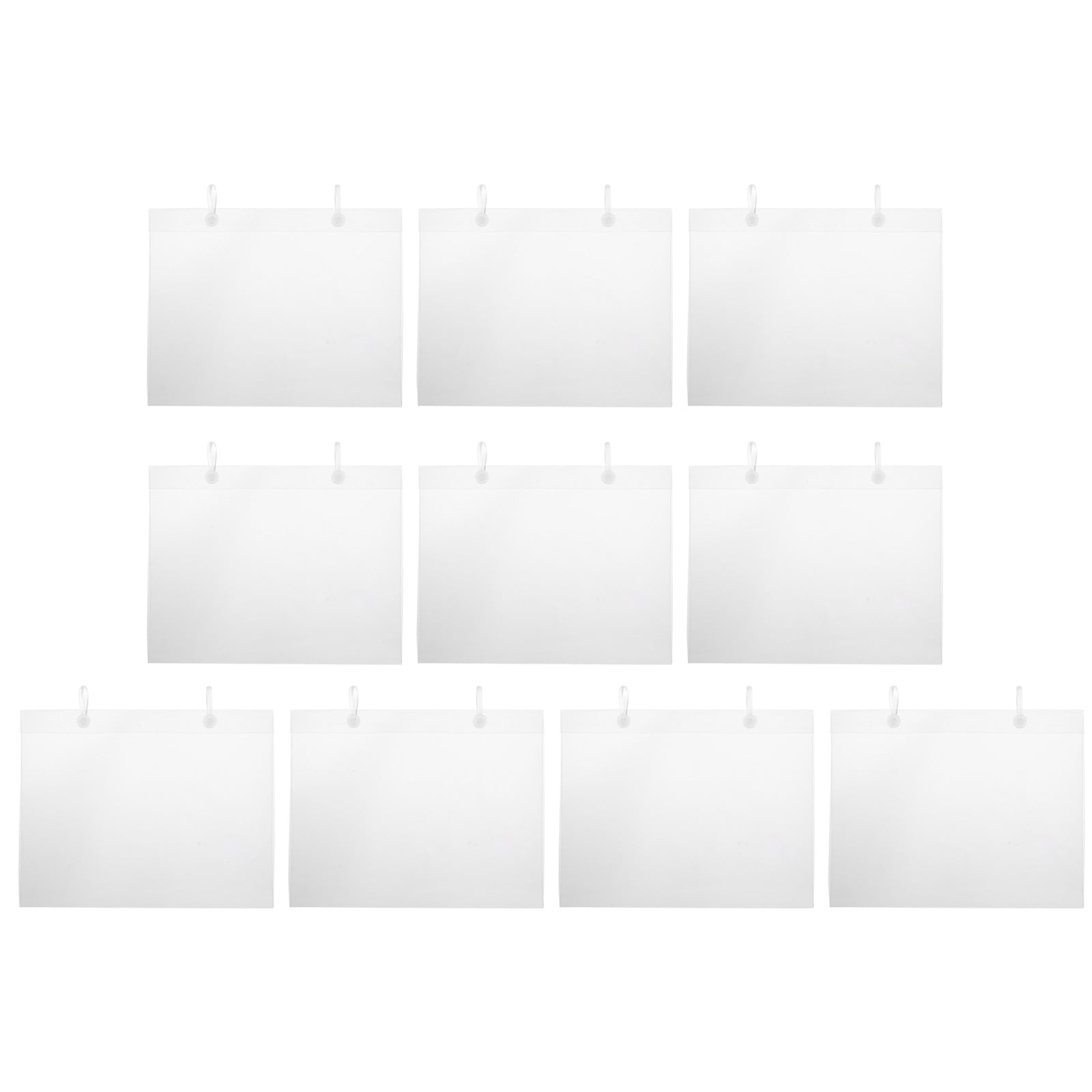 Soimiss 10Pcs Commodity Price Tag Covers Transparent Plastic for Store ...