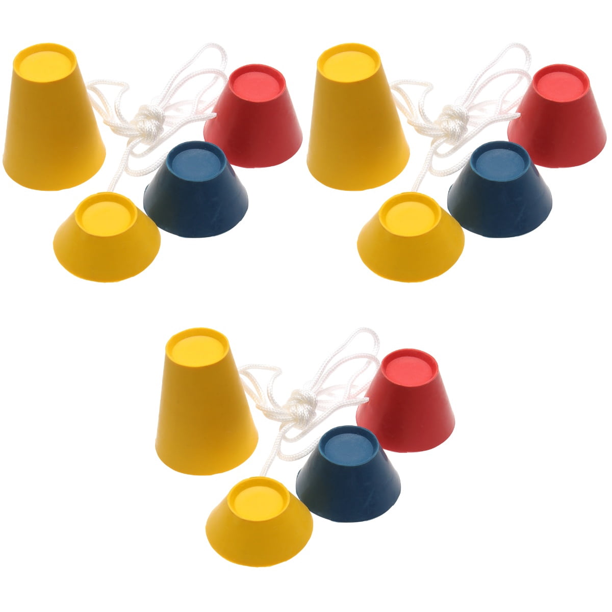 Soimiss 12 pcs Jumbo Rubber Winter Tees with Different Heights for ...