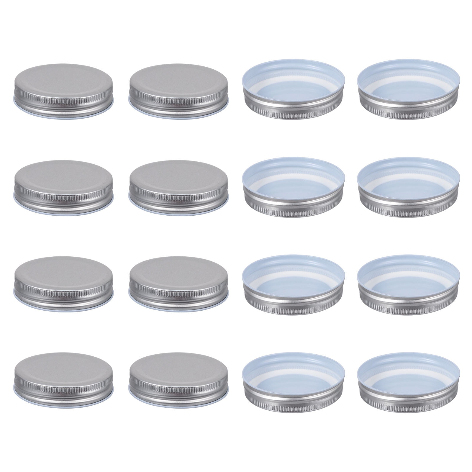 UNOMOR 16pcs Airtight Tinplate Jar Lids Design For Secure Sealing And ...