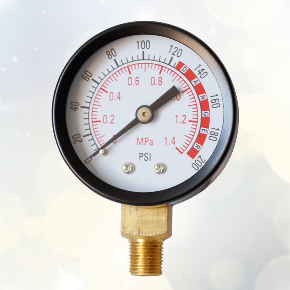 UNOMOR 1Pcs Garden Sprayer Pressure Gauge Metal As Shown for Gas ...