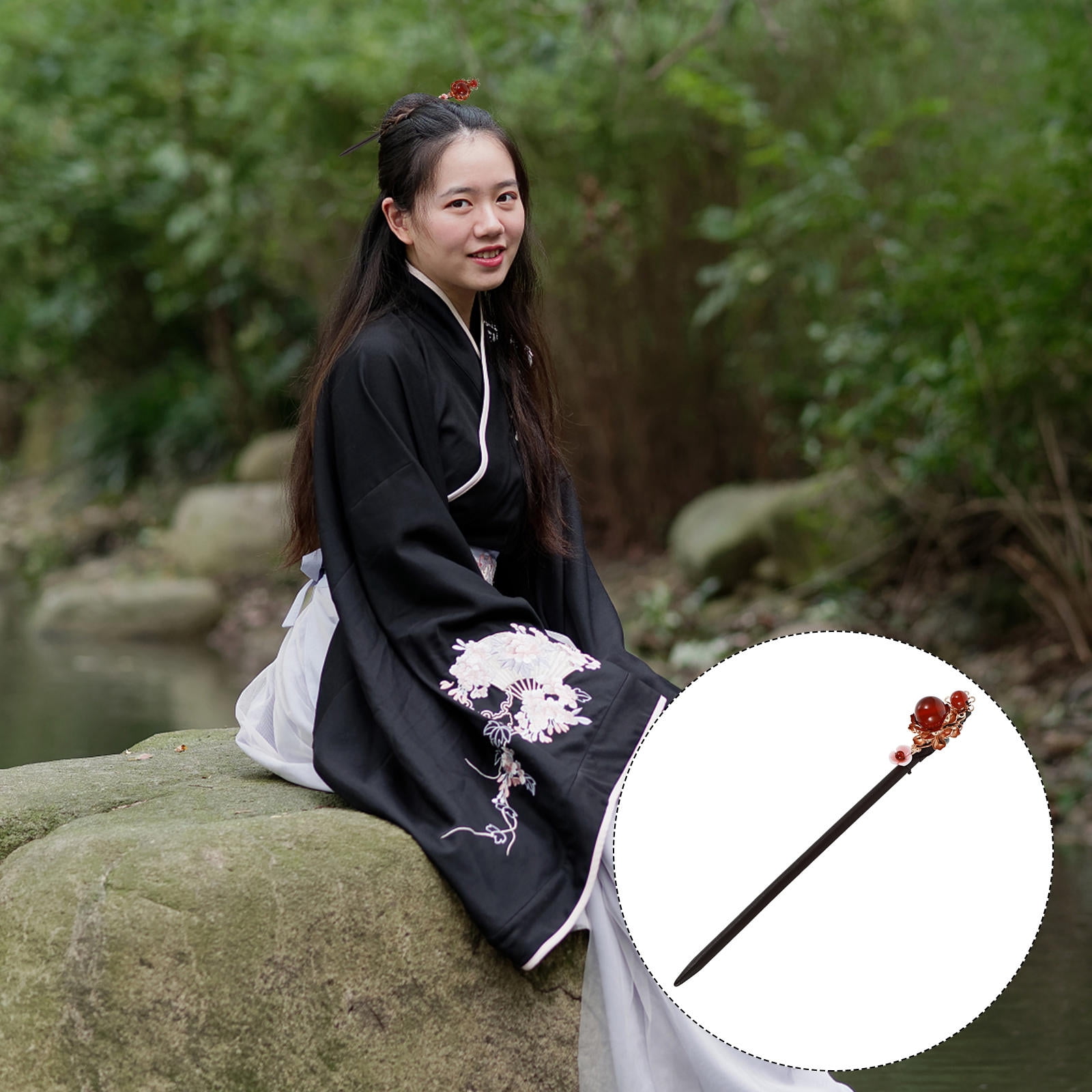 UNOMOR 1Pcs Hair Ornaments Vintage Hair Stick Classic Hair Accessory ...
