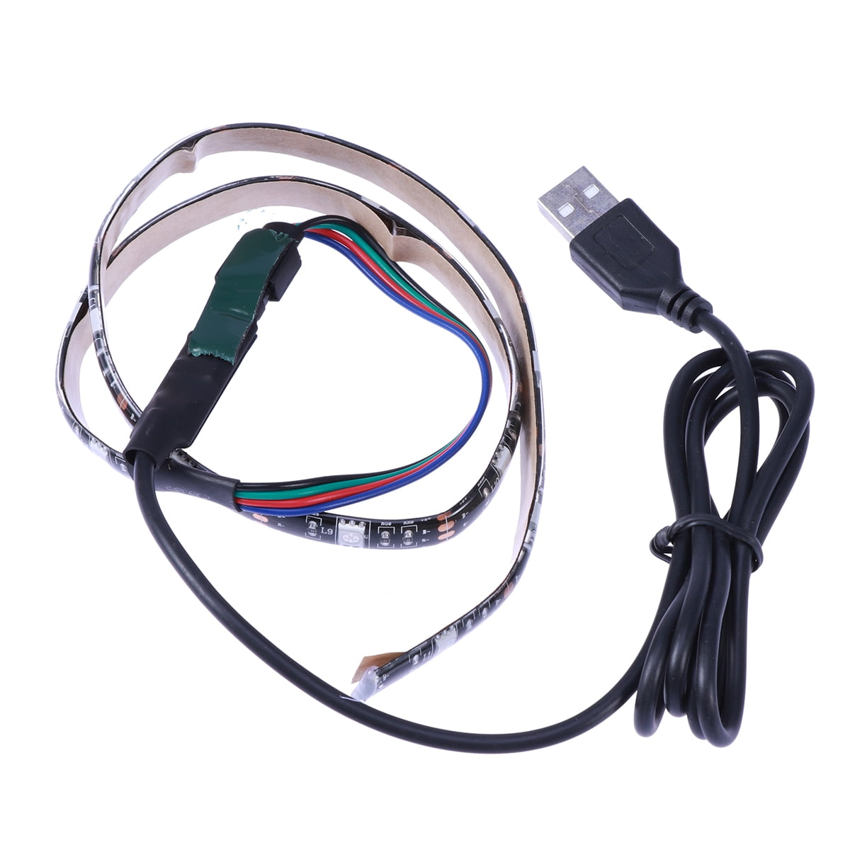 UNOMOR 1Pcs RGB Rope Light Waterproof Epoxy for Bookshelf Lighting ...