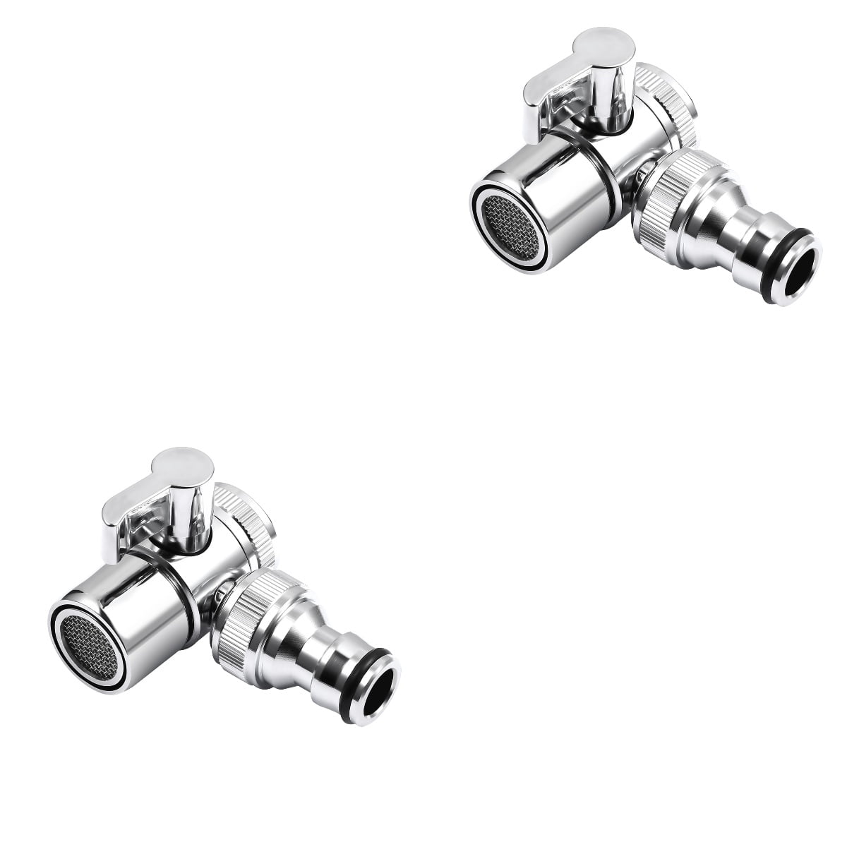 Soimiss 2 Sets Faucet Hose Adapter Home Sink Hose Adapter Washing ...