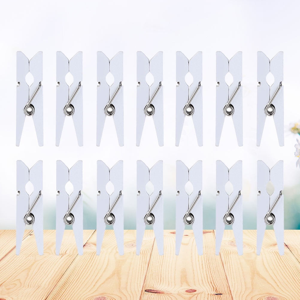 Soimiss Multi-Function Wooden Message Clips for Crafts 200Pcs - Walmart.com