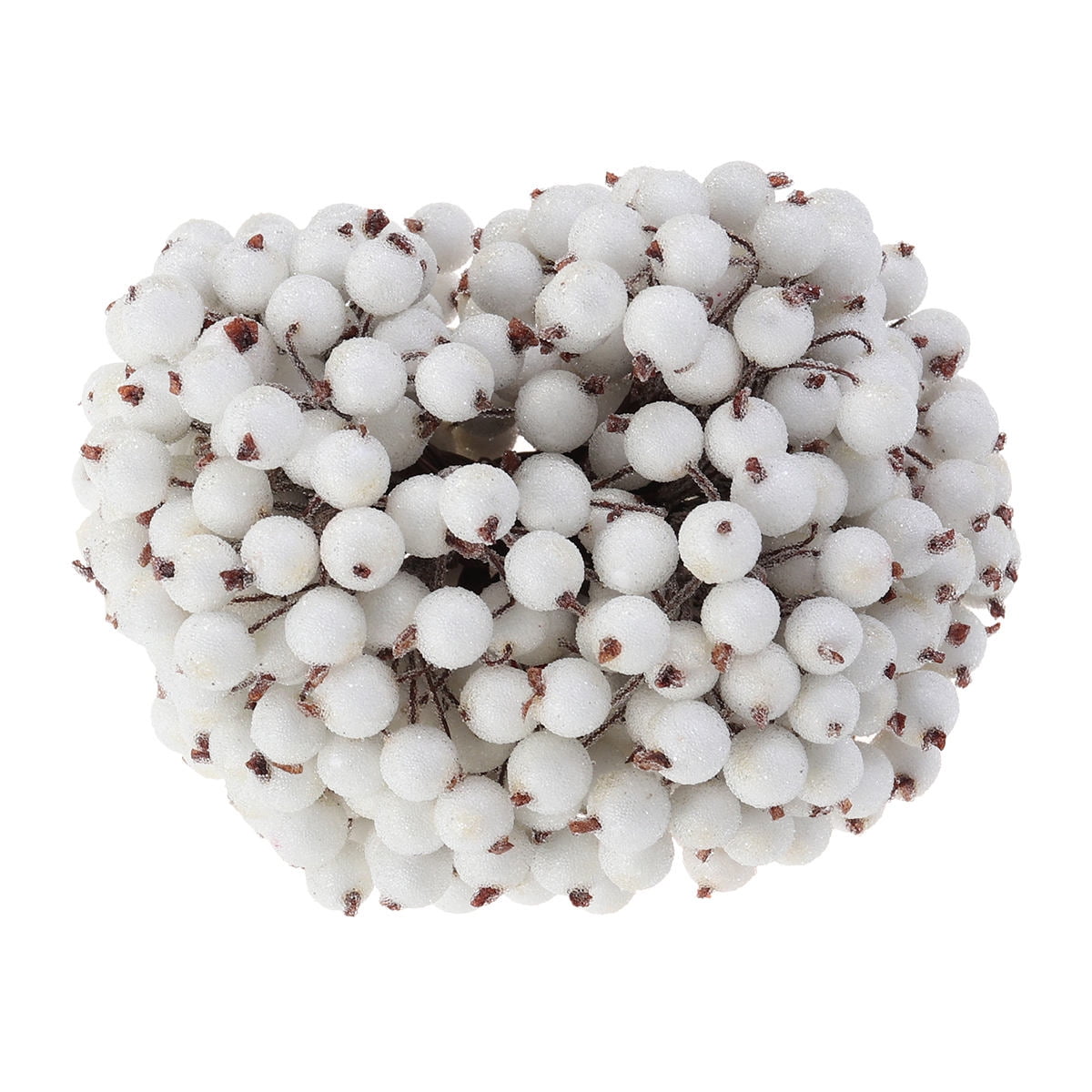 UNOMOR 200pcs Fake Berry Decorations with Round Shape for Garland ...