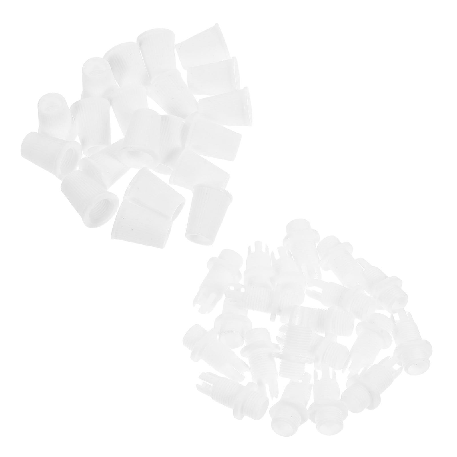 UNOMOR 20PCS Electrical Wire Grippers Wire Clamps Plastic Cable ...