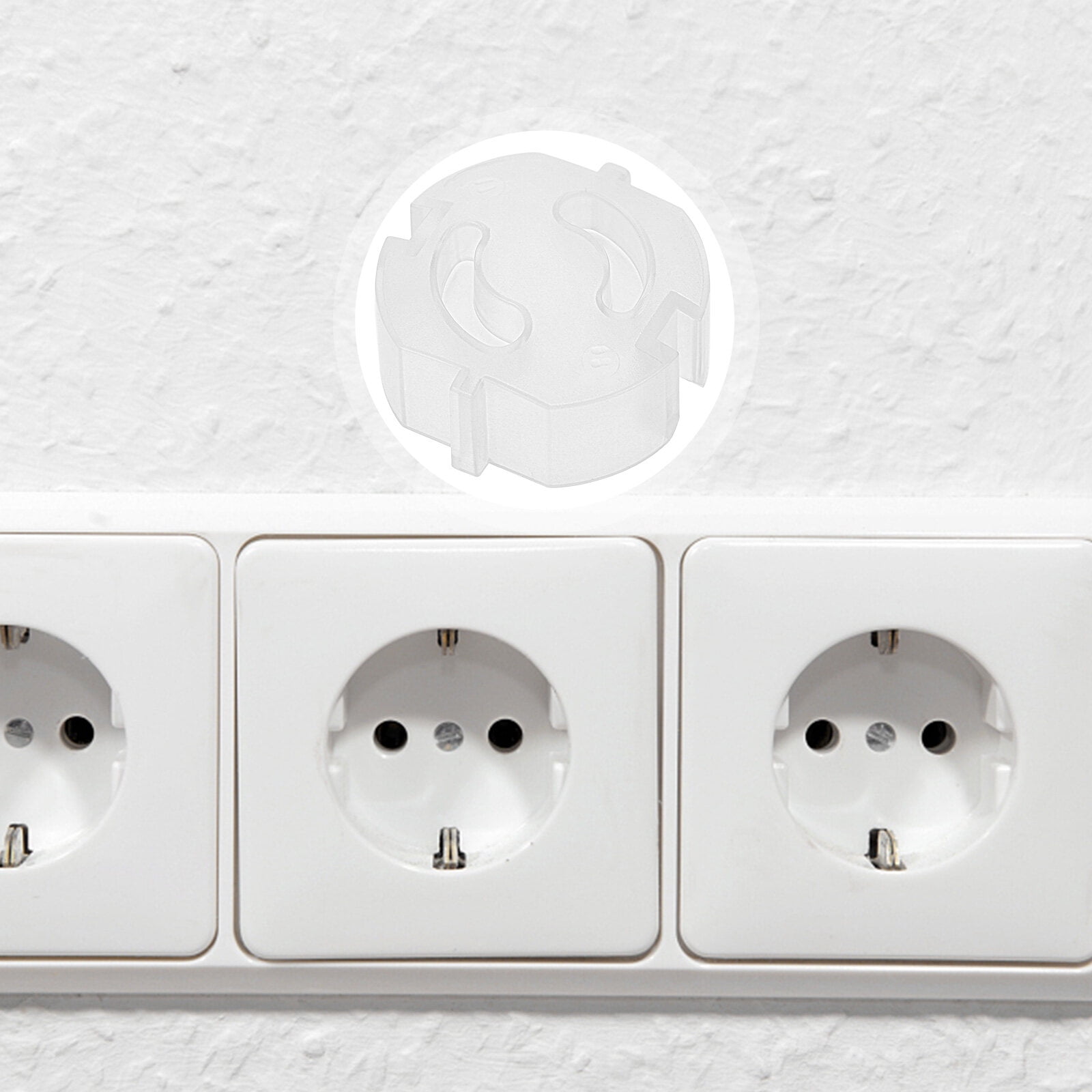 UNOMOR 20Pack Power Outlet Cover Cap ABS Plastic Socket Covers ...