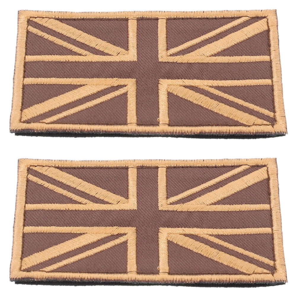 Soimiss Embroidery Patches British Union Jack Patch Multi 2Pcs ...