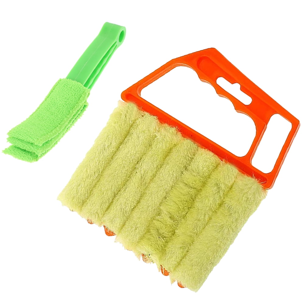 UNOMOR 2pcs Handheld Blind Cleaner Tool Plastic Assorted Color Adults ...