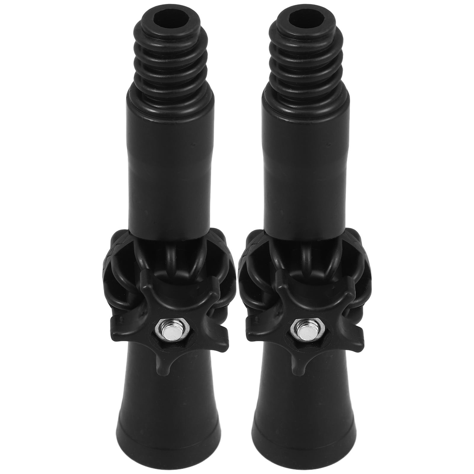 Soimiss 2Pcs Adjustable Black ABS Extension Pole Angle Adapter 360 ...