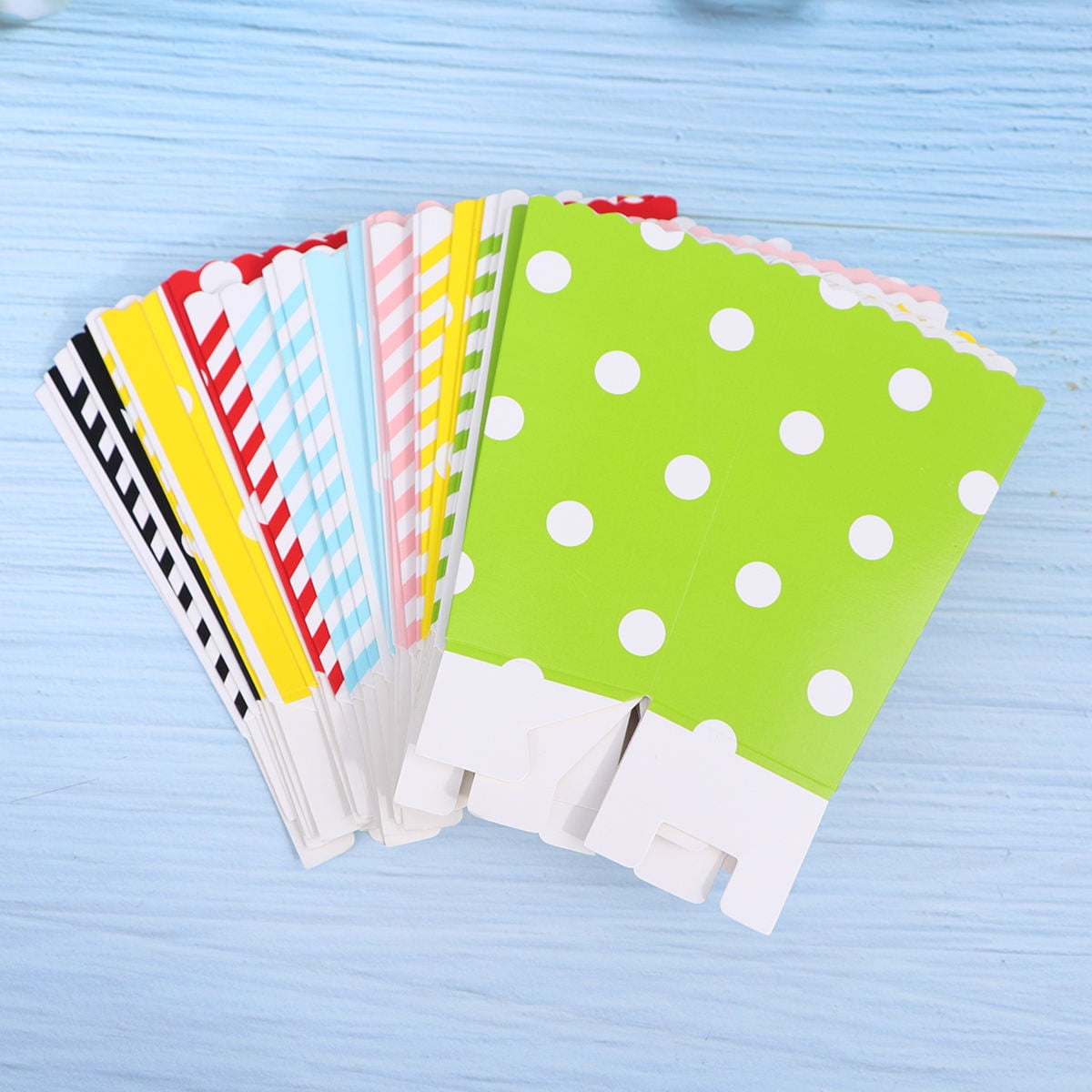 UNOMOR 36pcs Movie Snack Boxes Paper Storage Container Assorted Color ...