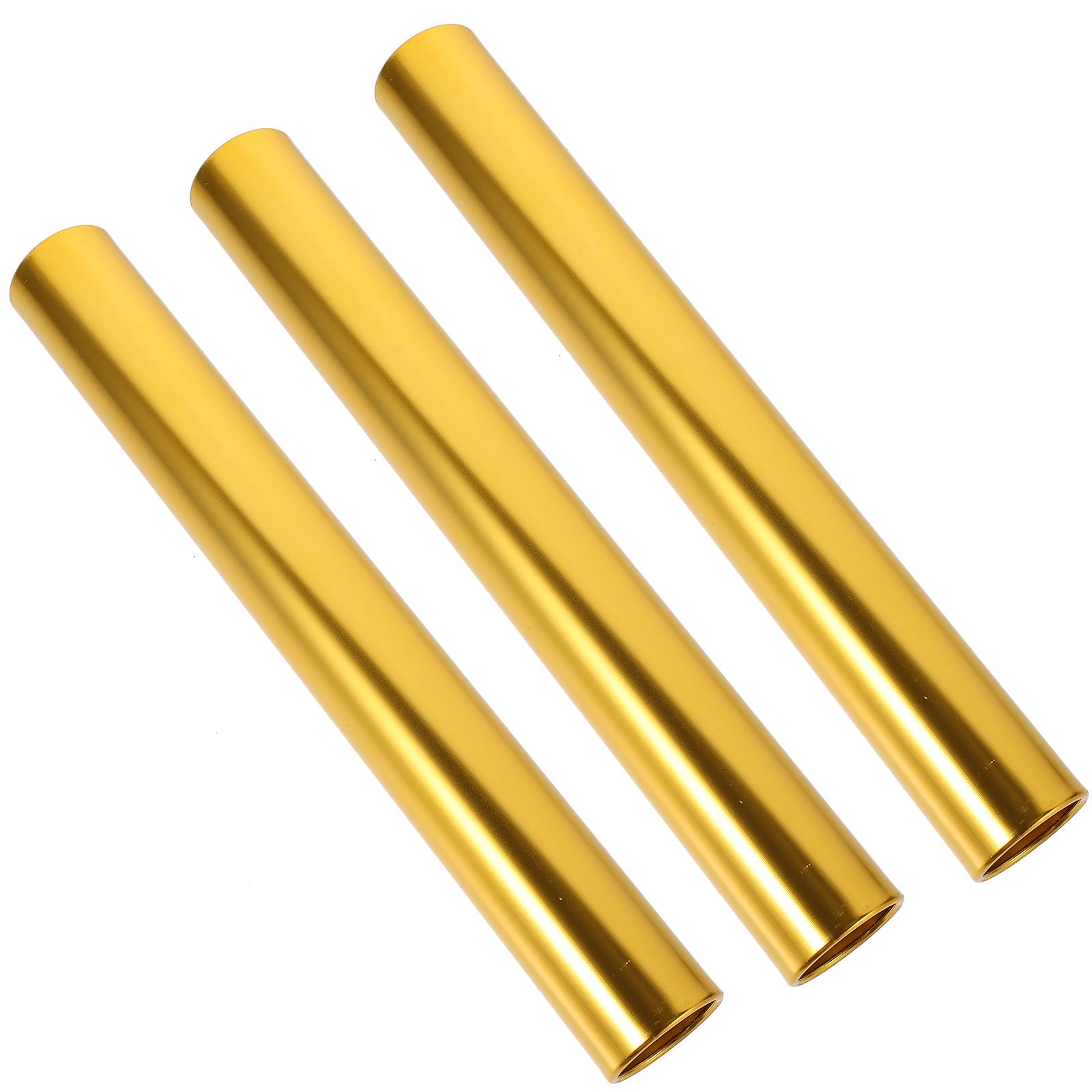 Soimiss 3Pcs Golden Relay for Competition Durable Running Sticks ...