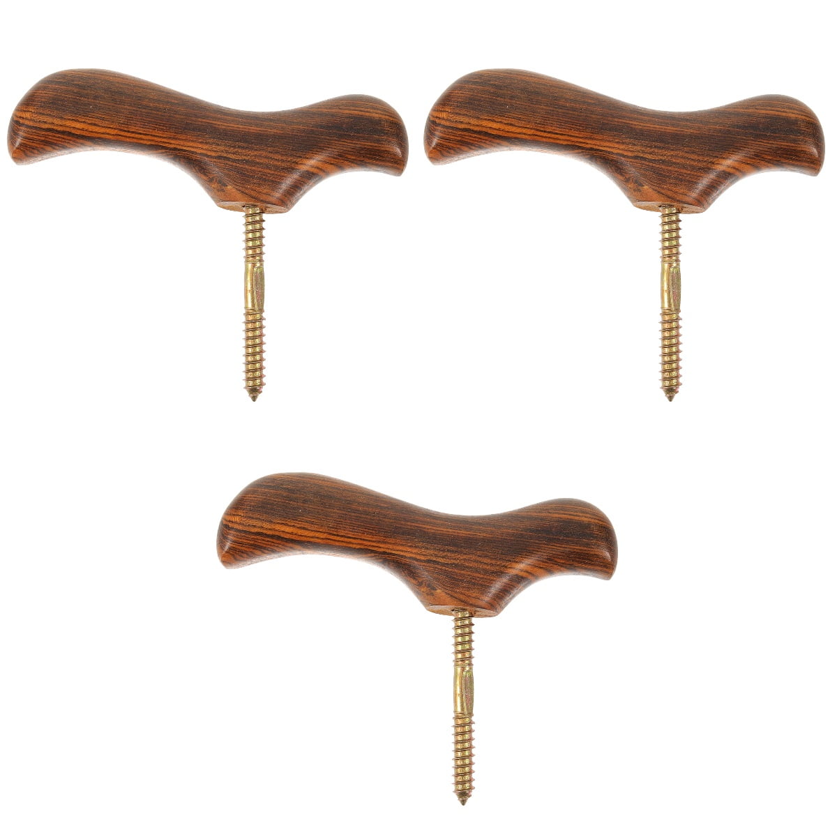 Soimiss 3pcs Cane Handle Replacement Cane Knob Handmade Stick Handle ...