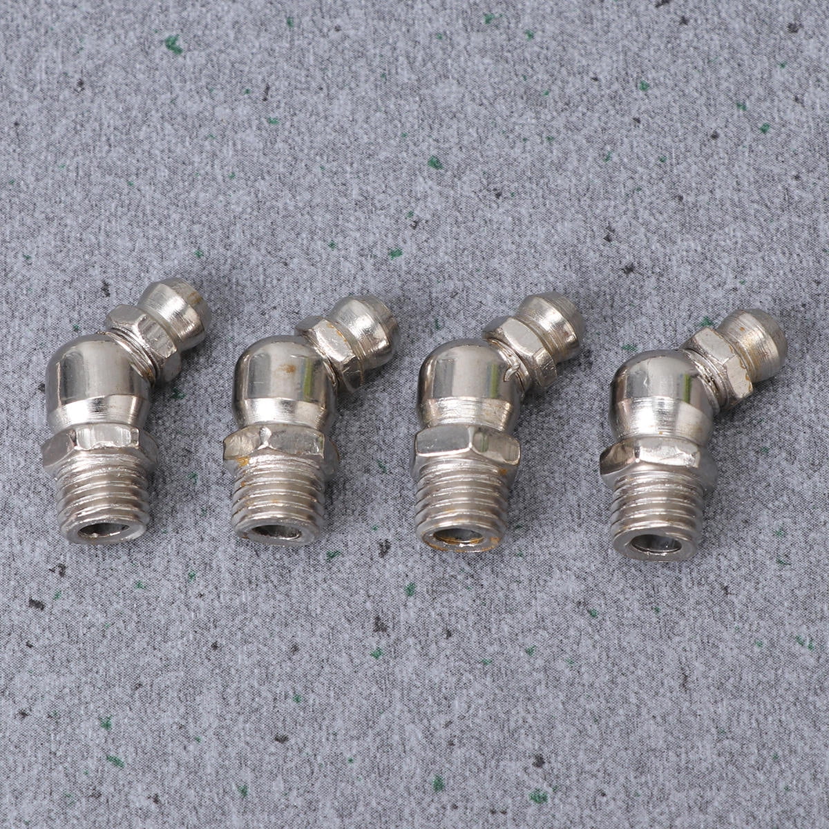 UNOMOR 45Pack Grease Fitting Silver For Repair With Mechanical ...