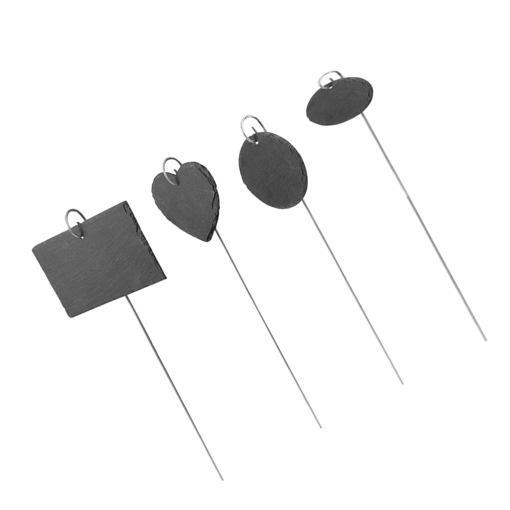 Soimiss 4Pcs Simple Plant Tags for Garden Artistic Durable and ...