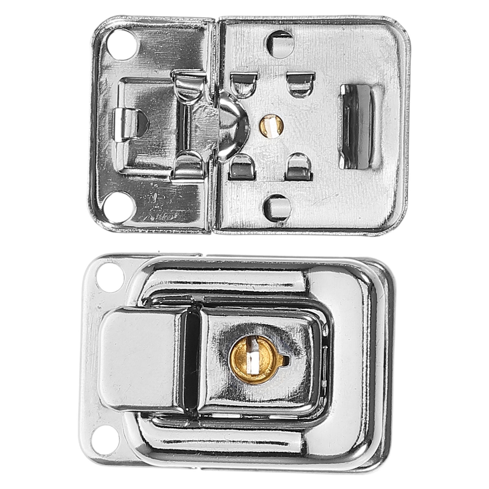 UNOMOR 4pcs Iron Box Latch for Security in Vintage Style Wooden Chests ...