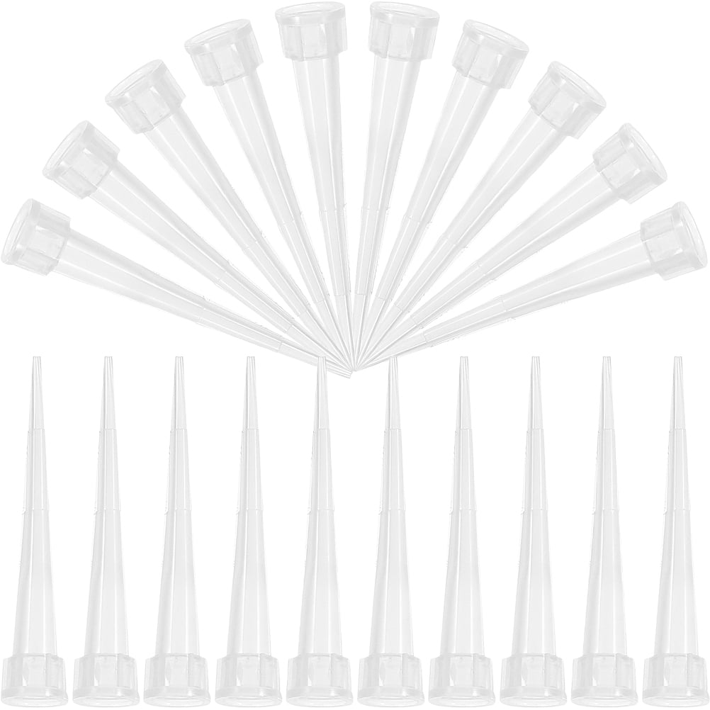UNOMOR 50Set Floral Stem Tube Plastic Transparent Maintain Moisture For ...