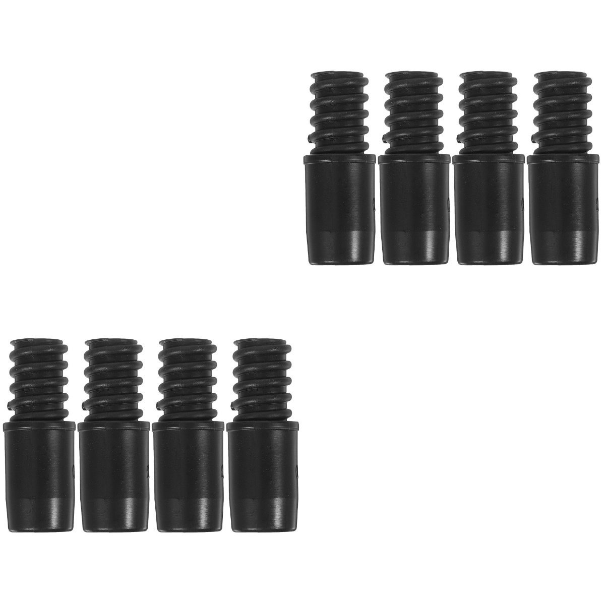 Soimiss 8 Pcs Threaded Tip Replacement Threaded Tip Repair Mop Handle ...