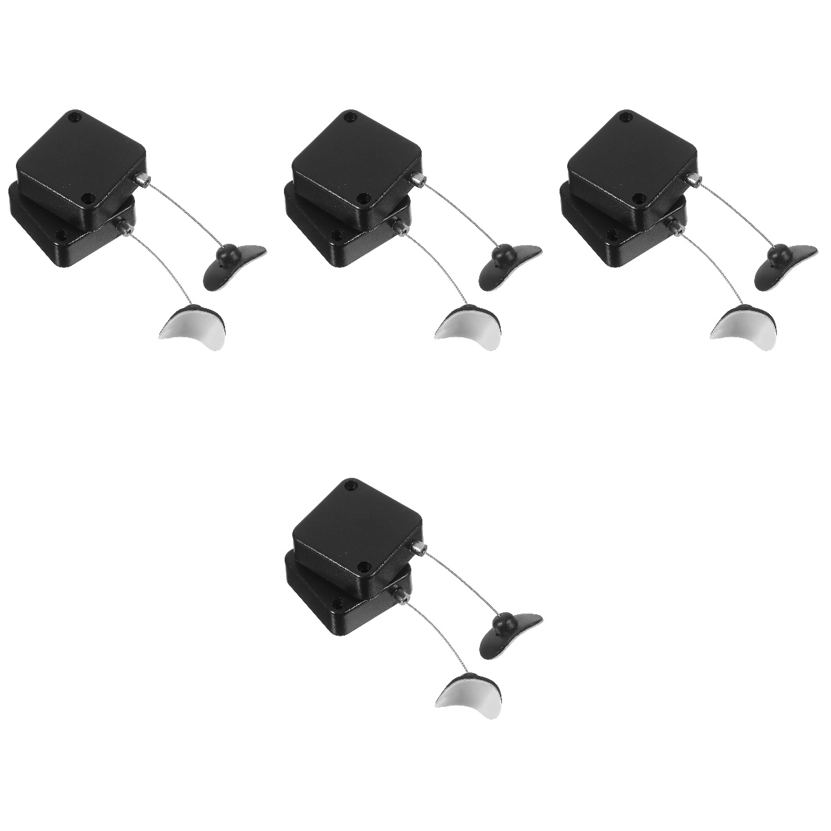 Soimiss 8 pcs Remote Control Tether Telescopic Security Cable Security ...