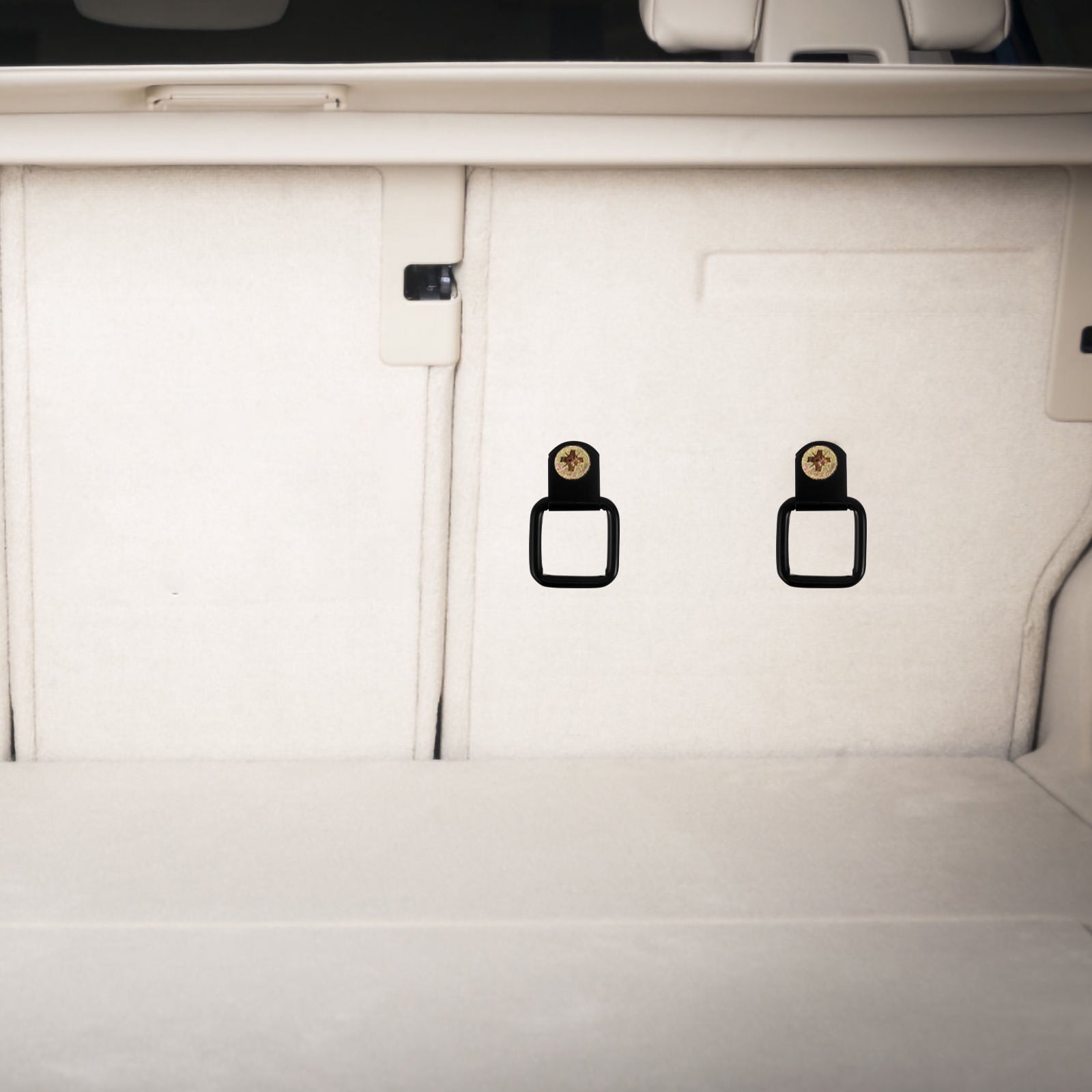 UNOMOR 8Pcs Steel D Shaped Tie Down Anchors Black Trailer Anchor Points ...