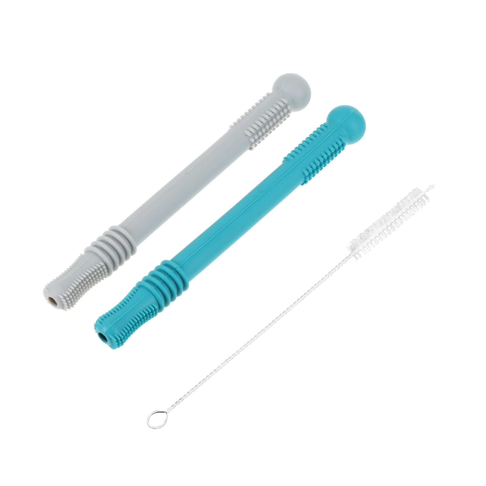 UNOMOR Baby Tubes for Teething Relief and Gum Massage Assorted Color ...