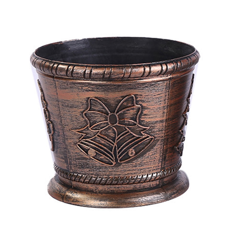 UNOMOR Bucket Artificial Tree Holder Decorative Tree Base Plastic Tree ...